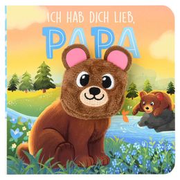 Topomini Baby Fingerpuppenbuch Ich hab dich lieb, Papa