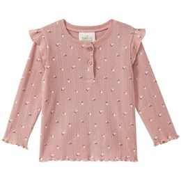 Topomini Baby Langarmshirt mit Bl&uuml;mchen