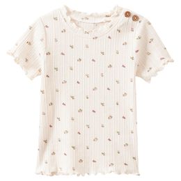 Topomini Baby T-Shirt mit Bl&uuml;mchen