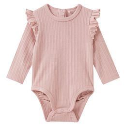 Topomini Baby Langarmbody mit Fl&uuml;gel&auml;rmeln