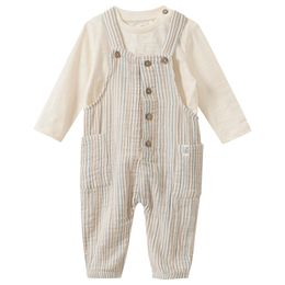 Topomini Newborn Set mit Latzhose und Langarmshirt