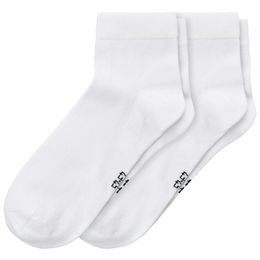 VanVaan 2 Paar Herren Sneaker-Socken unifarben