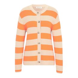 Guido Maria Kretschmer Women Strickjacke 'Darleen' Damen Gr&ouml;&szlig;e S beigemeliert / mandarine