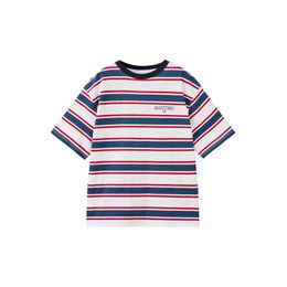 Mango Kids T-Shirt 'MARITIM' Jungen Gr&ouml;&szlig;e 164 marine / rot / wei&szlig;