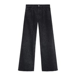 Mango Jeans Damen Gr&ouml;&szlig;e 30/31 anthrazit / schwarz