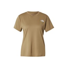 The North Face Funktionsshirt 'FLEX' Damen Gr&ouml;&szlig;e M hellbraun / wei&szlig;