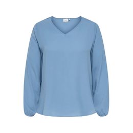 Only Carmakoma Bluse 'CARVICA' Damen Gr&ouml;&szlig;e XXXL himmelblau