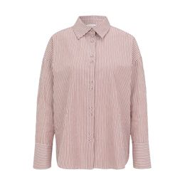 Guido Maria Kretschmer Women Bluse 'Fleur' Damen Gr&ouml;&szlig;e S burgunder / wei&szlig;