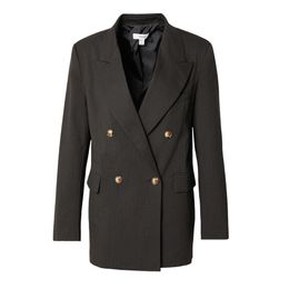 Topshop Blazer 'BABETTE' Damen Gr&ouml;&szlig;e 34 schoko / anthrazit