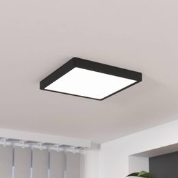 Eglo Deckenlampe Fueva 5 IP44 schwarz 3.000 K 28x28cm