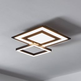 Eglo connect Savatarila-Z LED-Deckenlampe schwarz