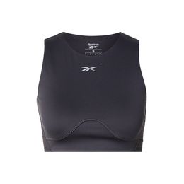 Reebok Sporttop 'LUX CONTOUR' Damen Gr&ouml;&szlig;e S schwarz / silber