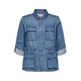Only Carmakoma &Uuml;bergangsjacke 'CARKENYA' Damen Gr&ouml;&szlig;e XL blue denim