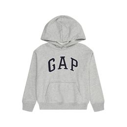 GAP Sweatshirt 'HERITAGE' Jungen Gr&ouml;&szlig;e 128/134 navy / graumeliert / wei&szlig;