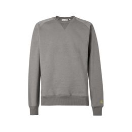 Carhartt Work In Progress Carhartt Wip Sweatshirt 'Chase' Herren Gr&ouml;&szlig;e XXL gelb / grau