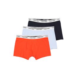 Calvin Klein Underwear Boxershorts Jungen Gr&ouml;&szlig;e 164/176 marine / pastellblau / orangerot / wei&szlig;