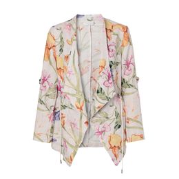 TATUUM Blazer 'Anna' Damen Gr&ouml;&szlig;e 46 beige / gr&uuml;n / orange / pink