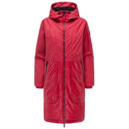 Navahoo Between-Seasons Coat 'Edelumhang 14' female size S bright red