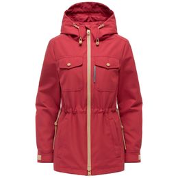 Marikoo Between-Seasons Parka 'Sohaa 16' female size XXXL bright red