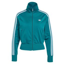 adidas originals Sweatjacke 'Firebird Classic' Damen Gr&ouml;&szlig;e L petrol / wei&szlig;