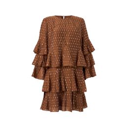 MUNTHE Kleid 'BRAZOS' Damen Gr&ouml;&szlig;e 44 karamell Sommerkleid