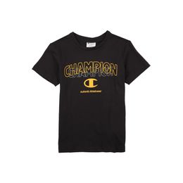 Champion Authentic Athletic Apparel T-Shirt Jungen Gr&ouml;&szlig;e 104 grau / orange / schwarz