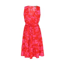 Ebeeza Sommerkleid 'Spring Summer' Damen Gr&ouml;&szlig;e 34 pink / rot Winterkleid