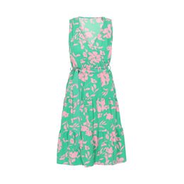 Ebeeza Kleid 'Spring Summer' Damen Gr&ouml;&szlig;e 42 limette / rosa Winterkleid