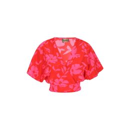 Ebeeza Bluse 'Fashion Look' Damen Gr&ouml;&szlig;e M hellpink / rot