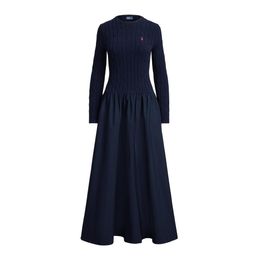 Polo Ralph Lauren Kleid Damen Gr&ouml;&szlig;e 40 navy Winterkleid