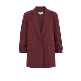 WE Fashion Blazer Damen Gr&ouml;&szlig;e 44 weinrot