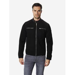 Koroshi Bikerjacke Herren Gr&ouml;&szlig;e XXL braun / schwarz