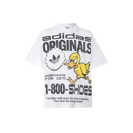adidas originals T-Shirt 'DUCK' Herren Gr&ouml;&szlig;e XL wei&szlig;