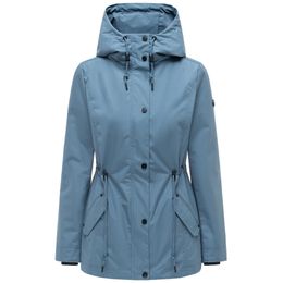 Marikoo Between-Seasons Parka 'Bonbonparty 16' female size XL Dusty blue