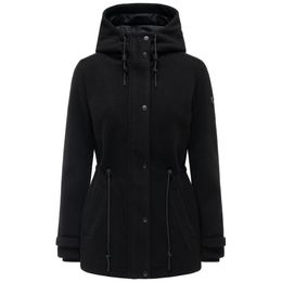 Navahoo Mantel 'L&auml;chelstern 14' Damen Gr&ouml;&szlig;e XXXL schwarz