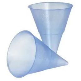 Papstar Starpak Spitzbecher, PP 115 ml &Oslash; 7,03 cm, 9,5 cm blau Blue Cone 5000 St&uuml;ck