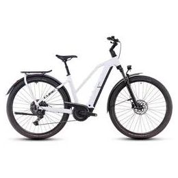 Cube Kathmandu Hybrid ONE 800 Trapez 2025 - polarwhite ́n ́black - 50cm | 28 Zoll
