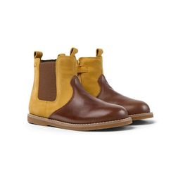 Camper Leder-Boots in Hellbraun/ Braun - 61% | Gr&ouml;&szlig;e 29 | Kinderstiefel
