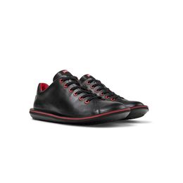 Camper Leder-Sneakers in Schwarz/ Rot - 48% | Gr&ouml;&szlig;e 42 | Herrensneakers