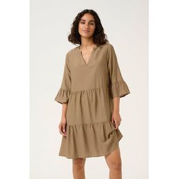 Kaffe Kleid in Taupe - 54% | Gr&ouml;&szlig;e 40 | Damen-kleider