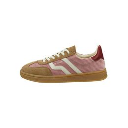 Gant Footwear Leder-Sneakers "Cuzima" in Rosa/ Hellbraun - 37% | Gr&ouml;&szlig;e 37 | Damen-sneakers