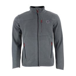 Peak Mountain Fleecejacke "Calonor" in Grau - 69% | Gr&ouml;&szlig;e XXL | Herren-pullover-sport