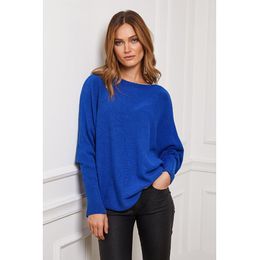 So Cachemire Pullover "Jackson" in Blau - 67% | Gr&ouml;&szlig;e M | Damen-pullover-cardigans