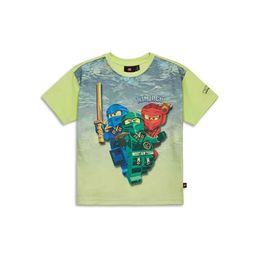 Lego Shirt in Gr&uuml;n/ Bunt - 39% | Gr&ouml;&szlig;e 134 | Kinder-oberteile