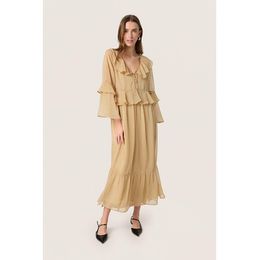 Soaked in Luxury Kleid in Beige - 62% | Gr&ouml;&szlig;e M | Damen-kleider