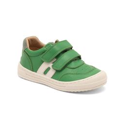 bisgaard Leder-Sneakers in Gr&uuml;n/ Wei&szlig; - 58% | Gr&ouml;&szlig;e 26 | Kindersneakers