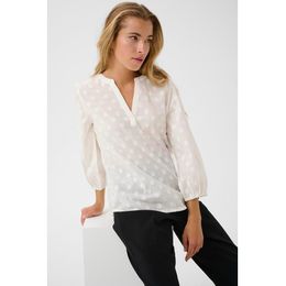 Kaffe Bluse in Wei&szlig; - 57% | Gr&ouml;&szlig;e 34 | Damen-blusen