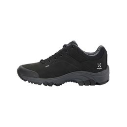 Hagl&ouml;fs Hagl&ouml;fs Leder-Wanderschuhe "Ridge" in Schwarz - 60% | Gr&ouml;&szlig;e 38 2/3 | Damen-outdoor-sport-schuhe