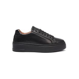British Passport Leder-Sneakers in Schwarz - 59% | Gr&ouml;&szlig;e 37 | Damen-sneakers