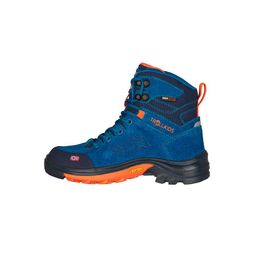 Trollkids Leder-Wanderschuhe "Trollsteinen" in Blau - 39% | Gr&ouml;&szlig;e 36 | Kinder-outdoor-sport-schuhe